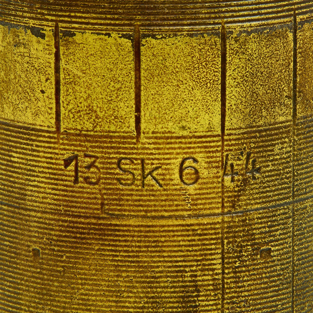 Original German WWII FlaK 88 High Explosive Inert Shell with Steel Cas ...