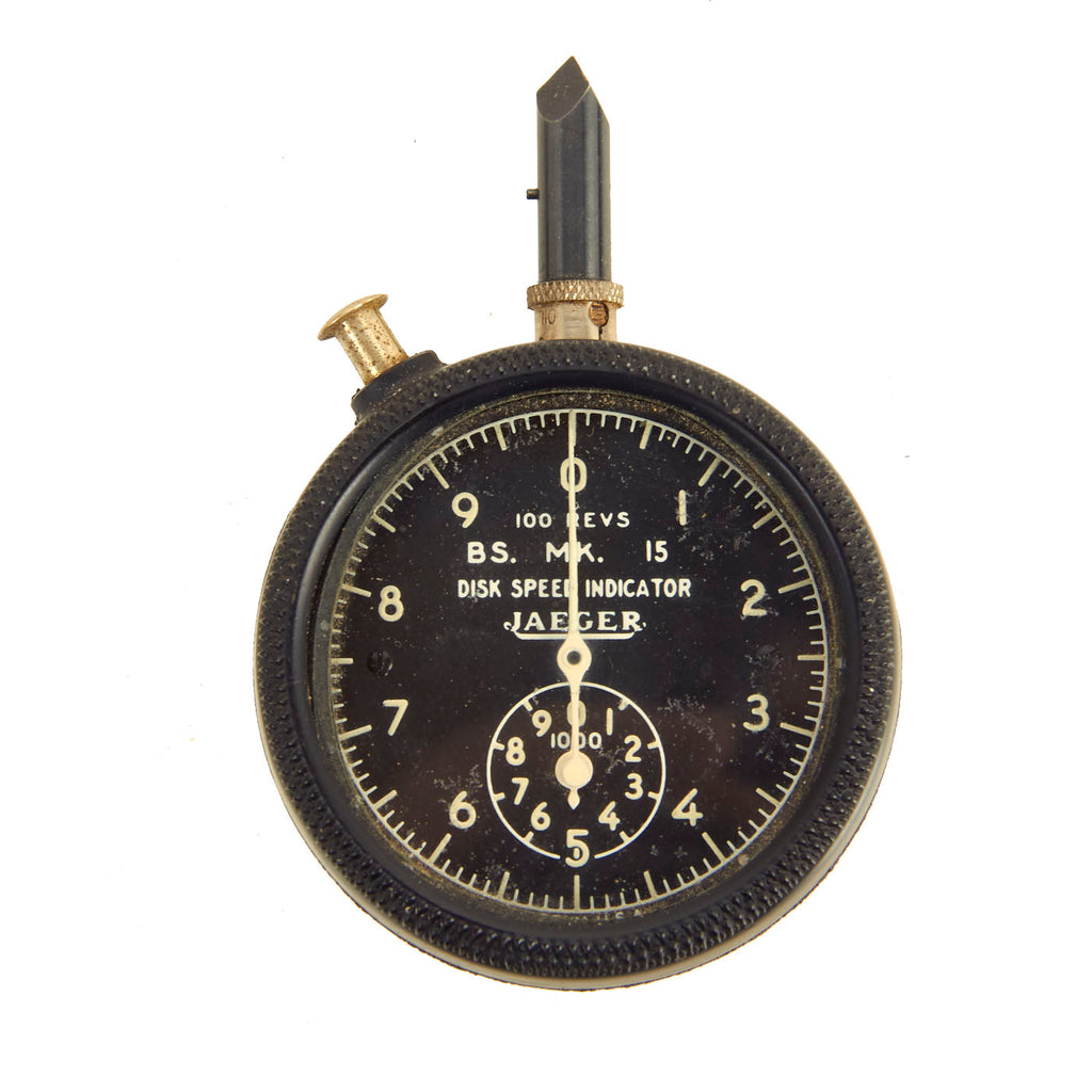 Original U.S. WWII USAAF Bombardier's Type-A Model 943 Chronometric Ta ...