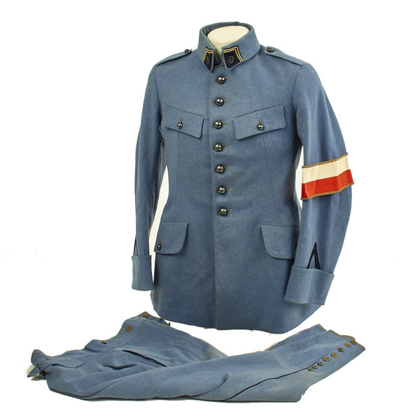 Original French WWI Horizon Blue 9th Infantry Division Uniform ...