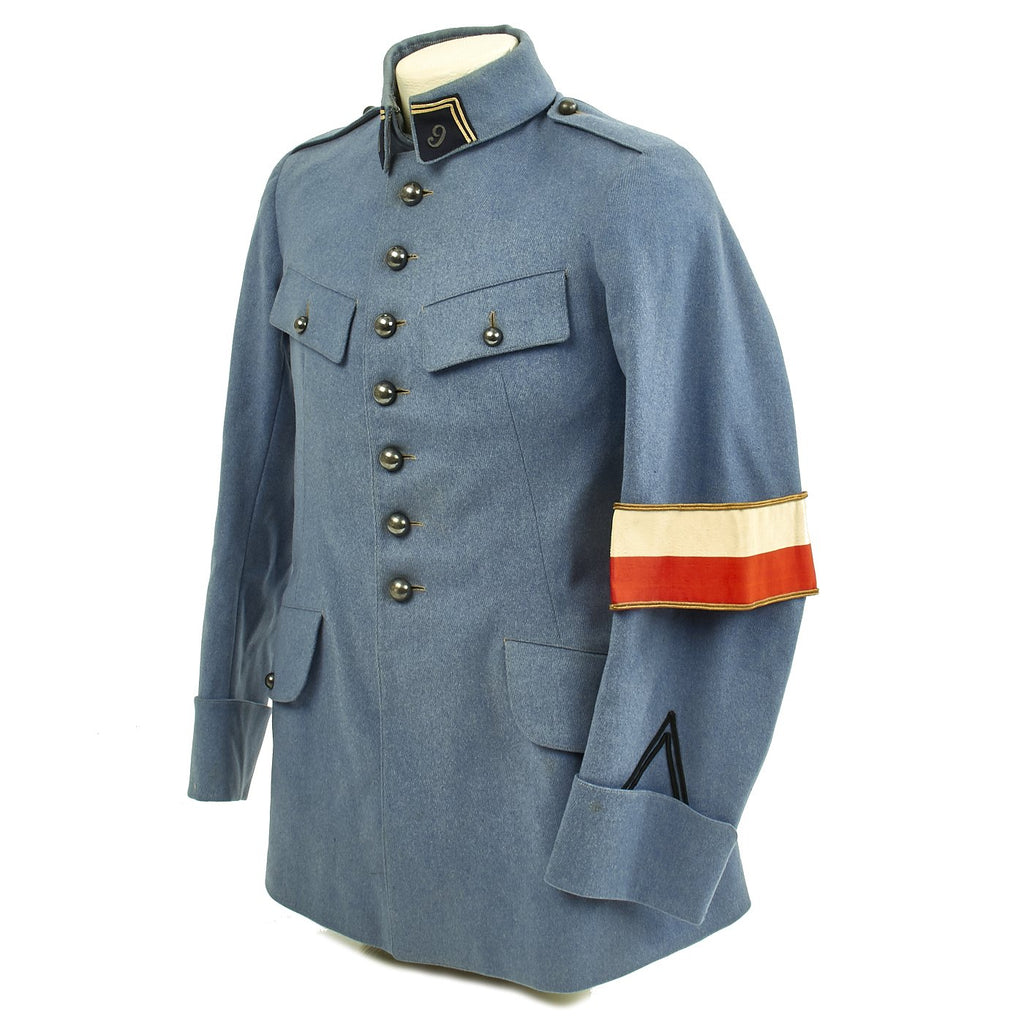 Original French WWI Horizon Blue 9th Infantry Division Uniform ...