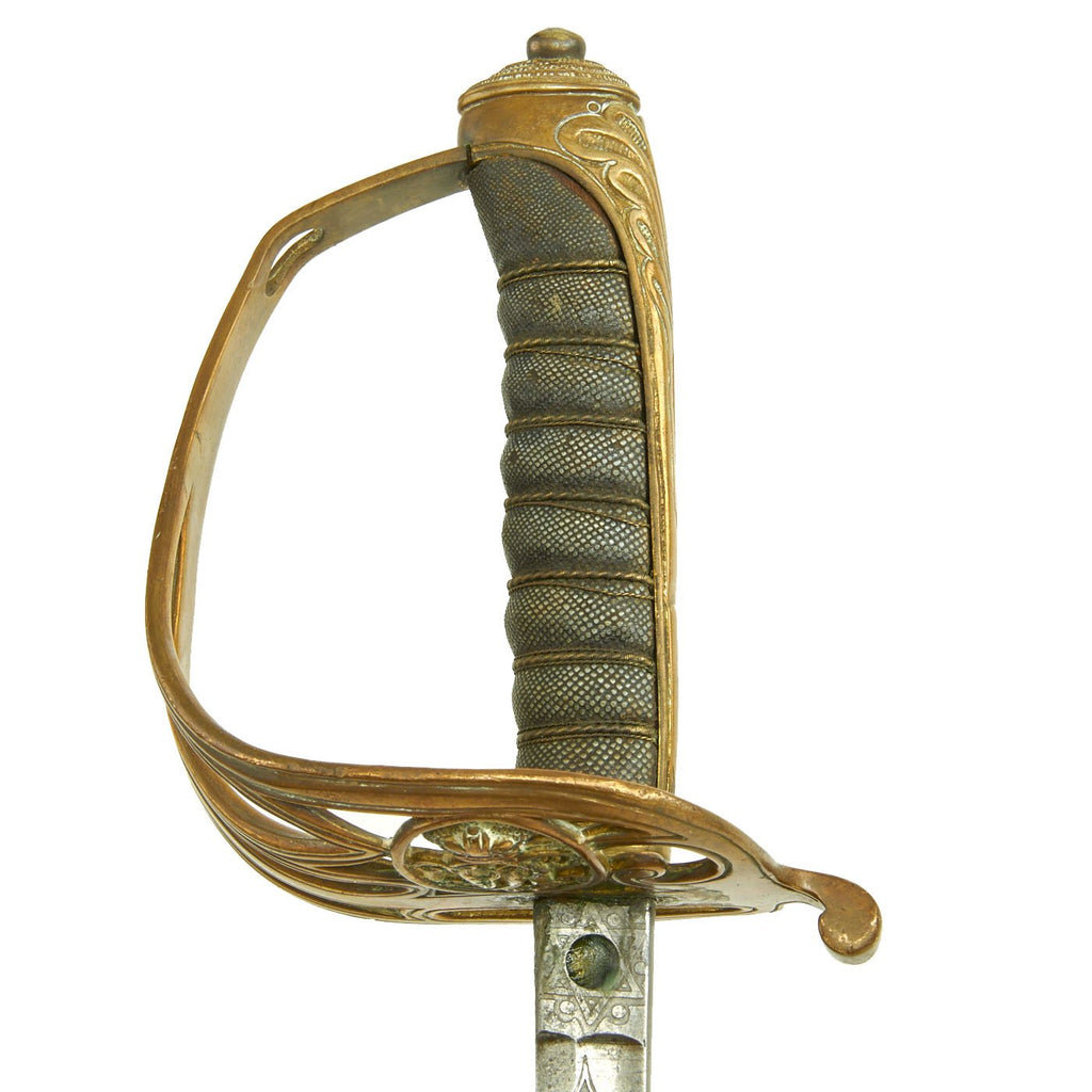 Original British Victorian P-1845 Colonial Officers Dress Sword by S.J ...