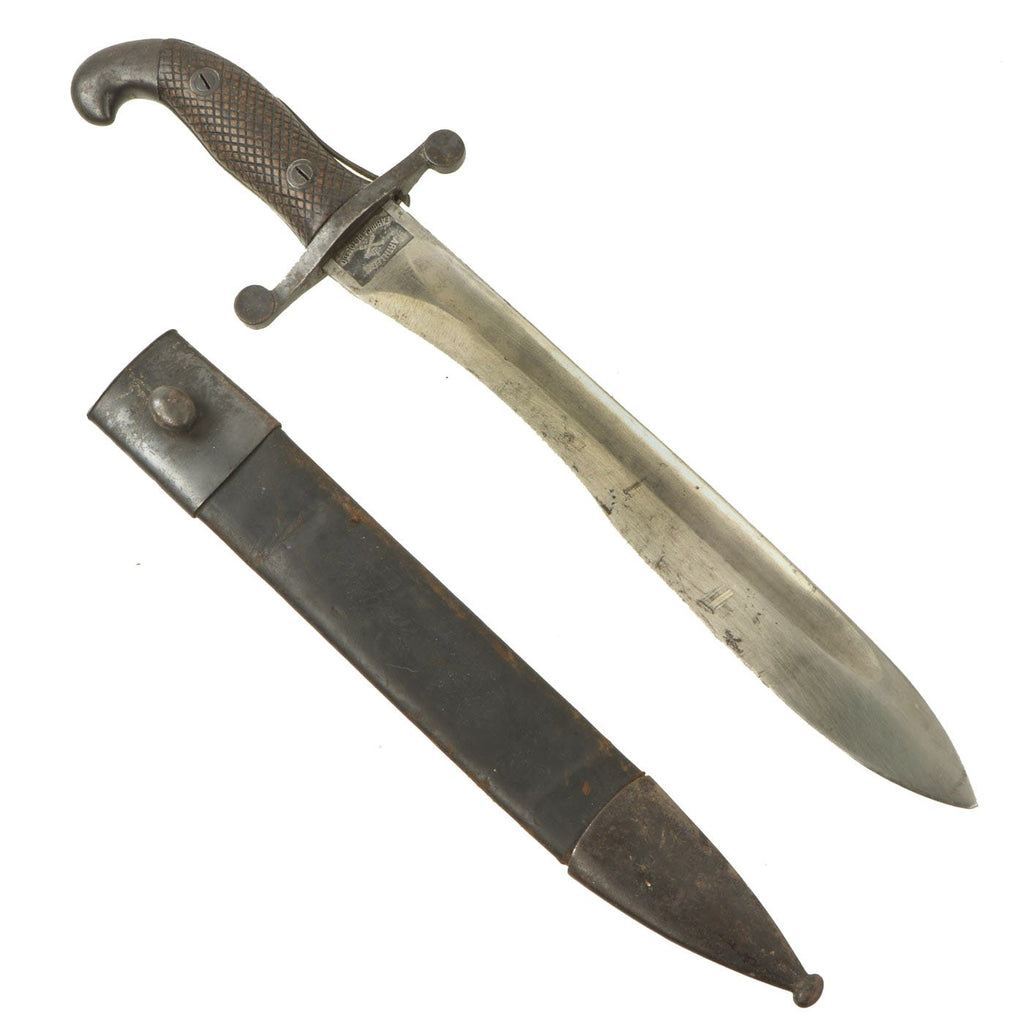 Original Spanish Model 1907 Artillery Bolo Knife Machete with Scabbard ...