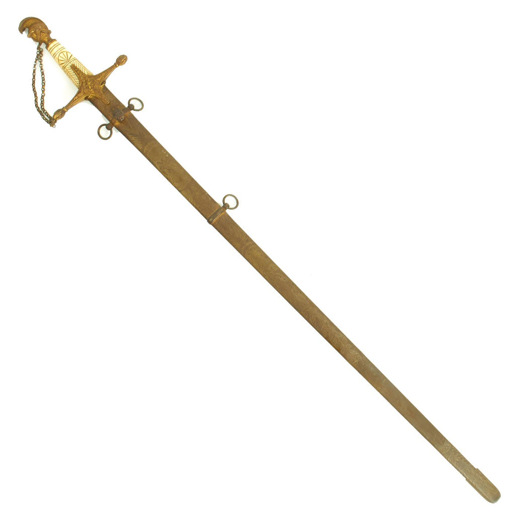 Original U.S. Militia Staff Officers Parade Sword by Ames Mfg. Co. wit ...