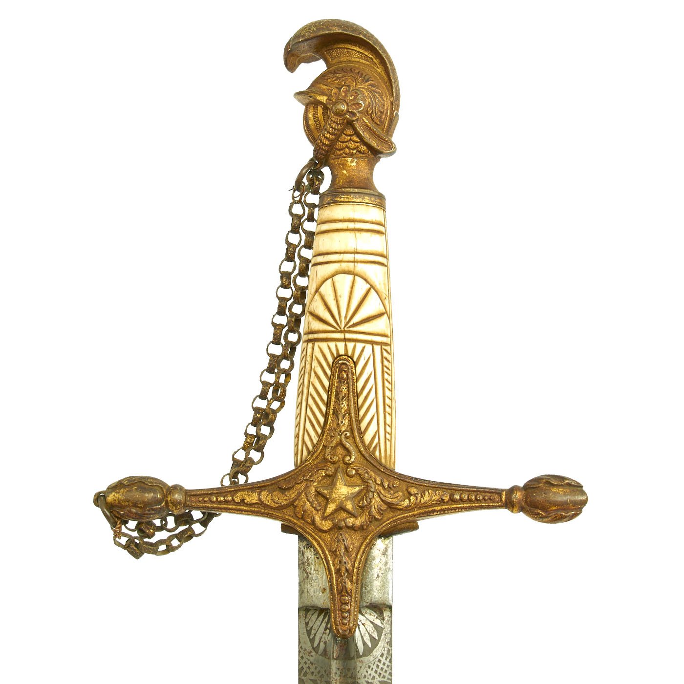 Original U.S. Militia Staff Officers Parade Sword by Ames Mfg. Co. wit ...