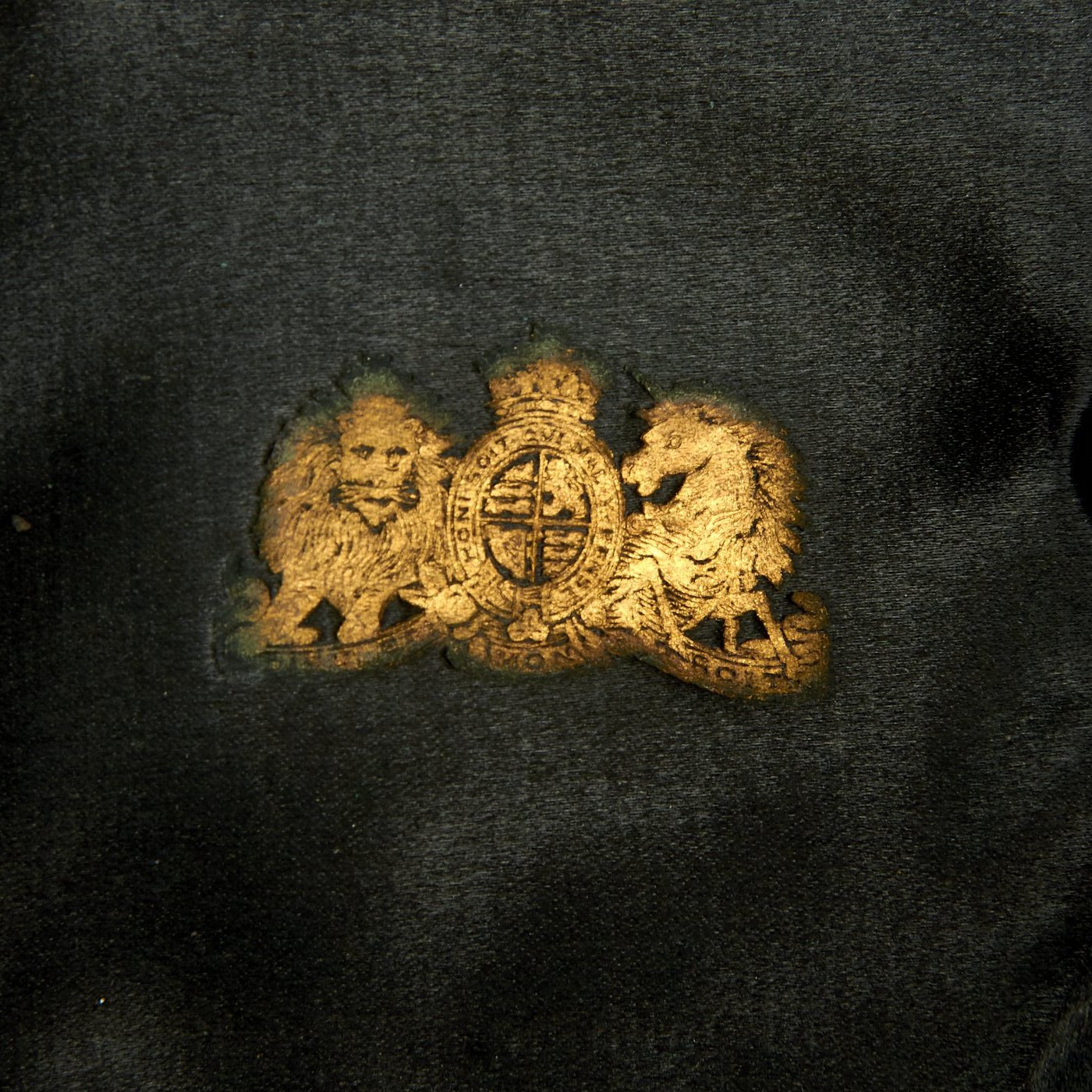 Original U.S. WWI Naval Officer Fore-and-Aft Hat with Epaulettes in Ti ...