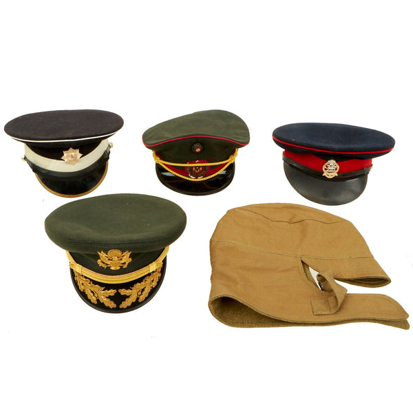 Original Cold War Military Hat Collection - Various Countries - 5 hats ...