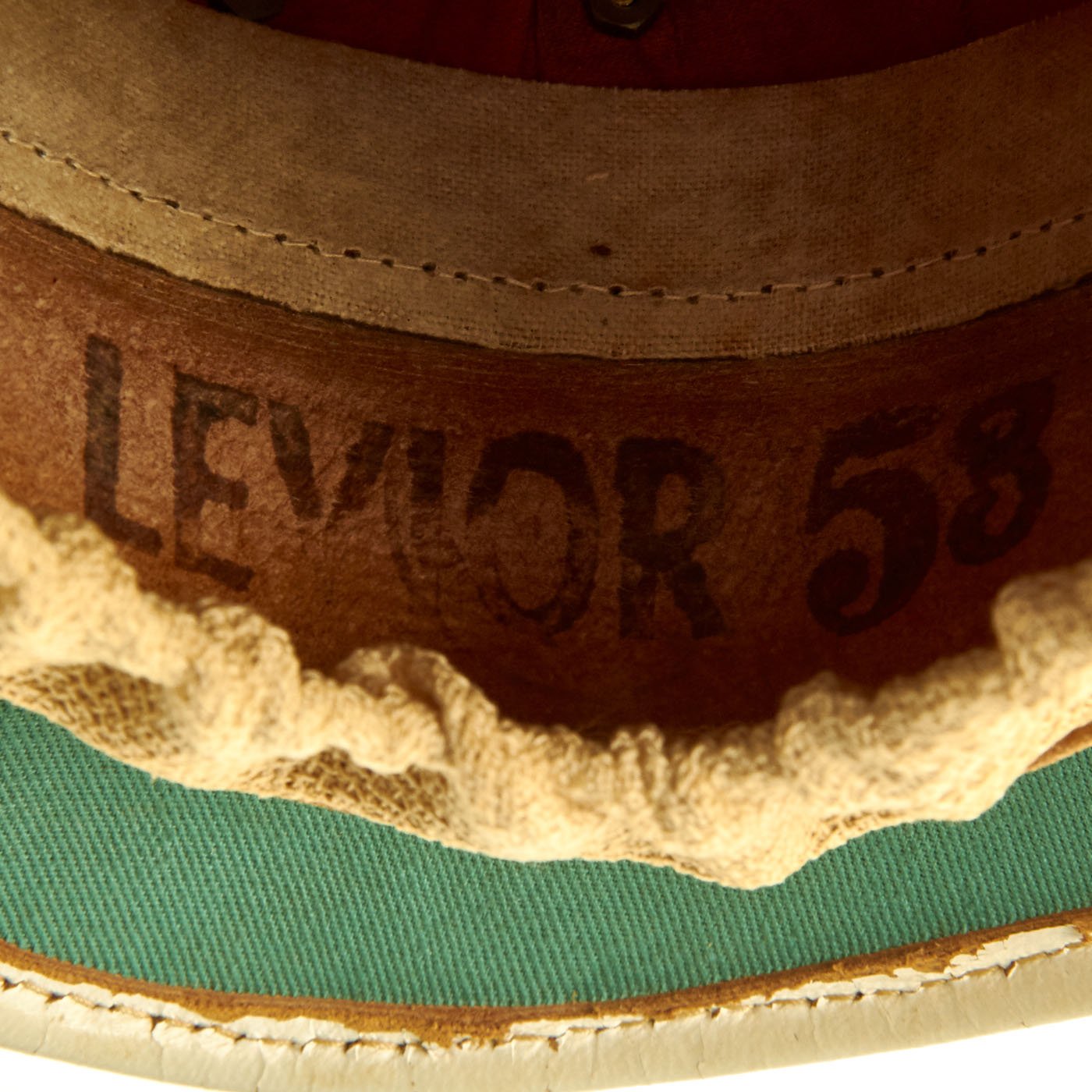 Original Belgian M1950 Colonial Service Pith Sun Helmet with Puggaree ...
