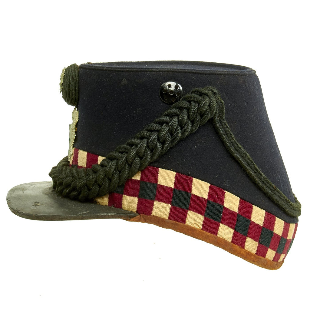 Original British Victorian Era Scottish Highland Light Infantry Shako ...