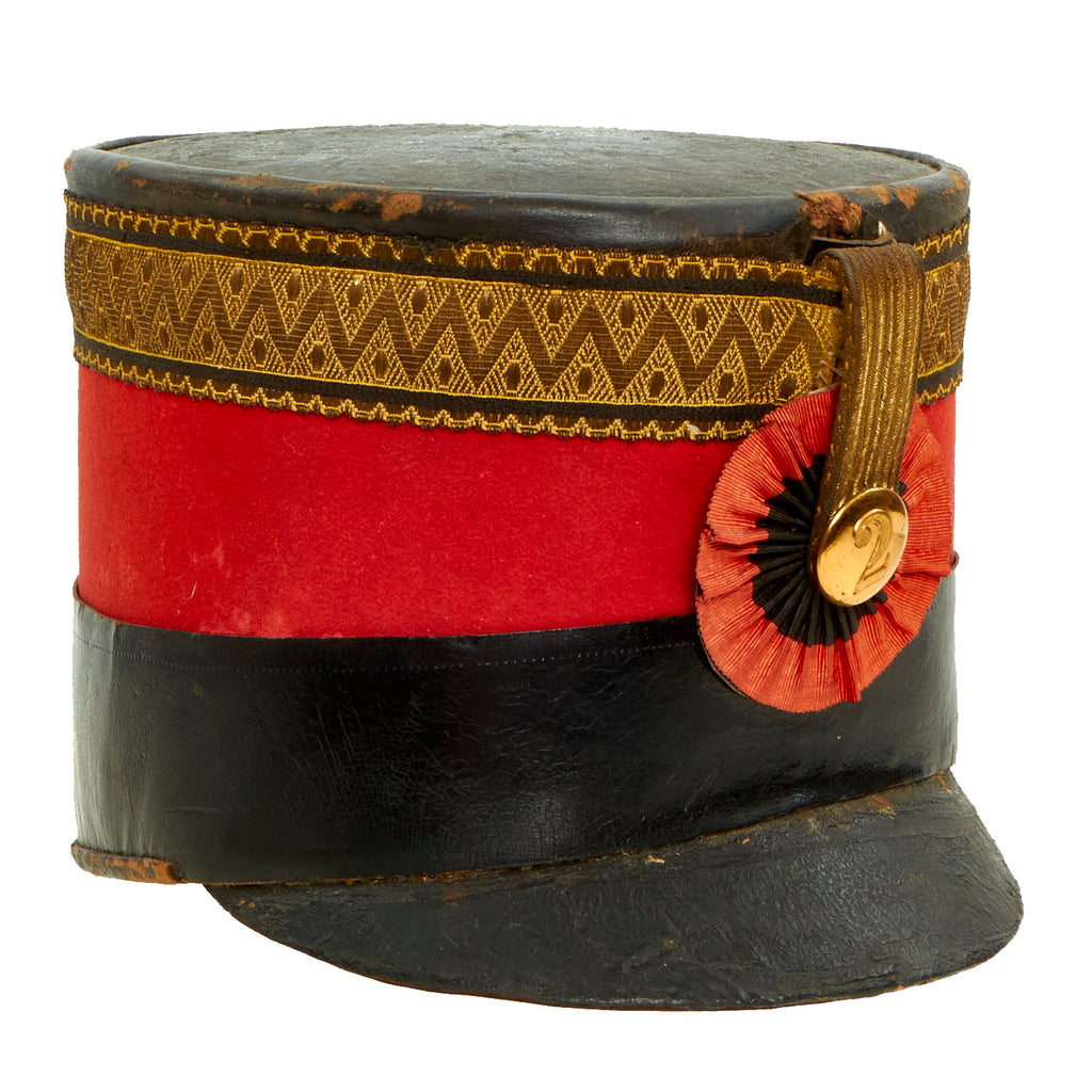 Original 19th to Early 20th Century Belgian Infantry Shako ...
