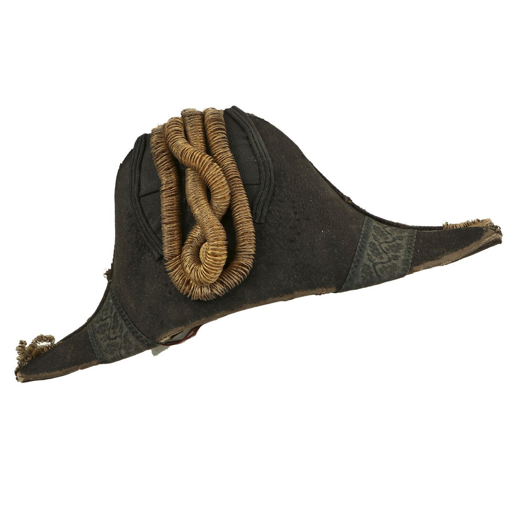 Original British Victorian Era Boer War Officer Chapeau bras Fore-and ...