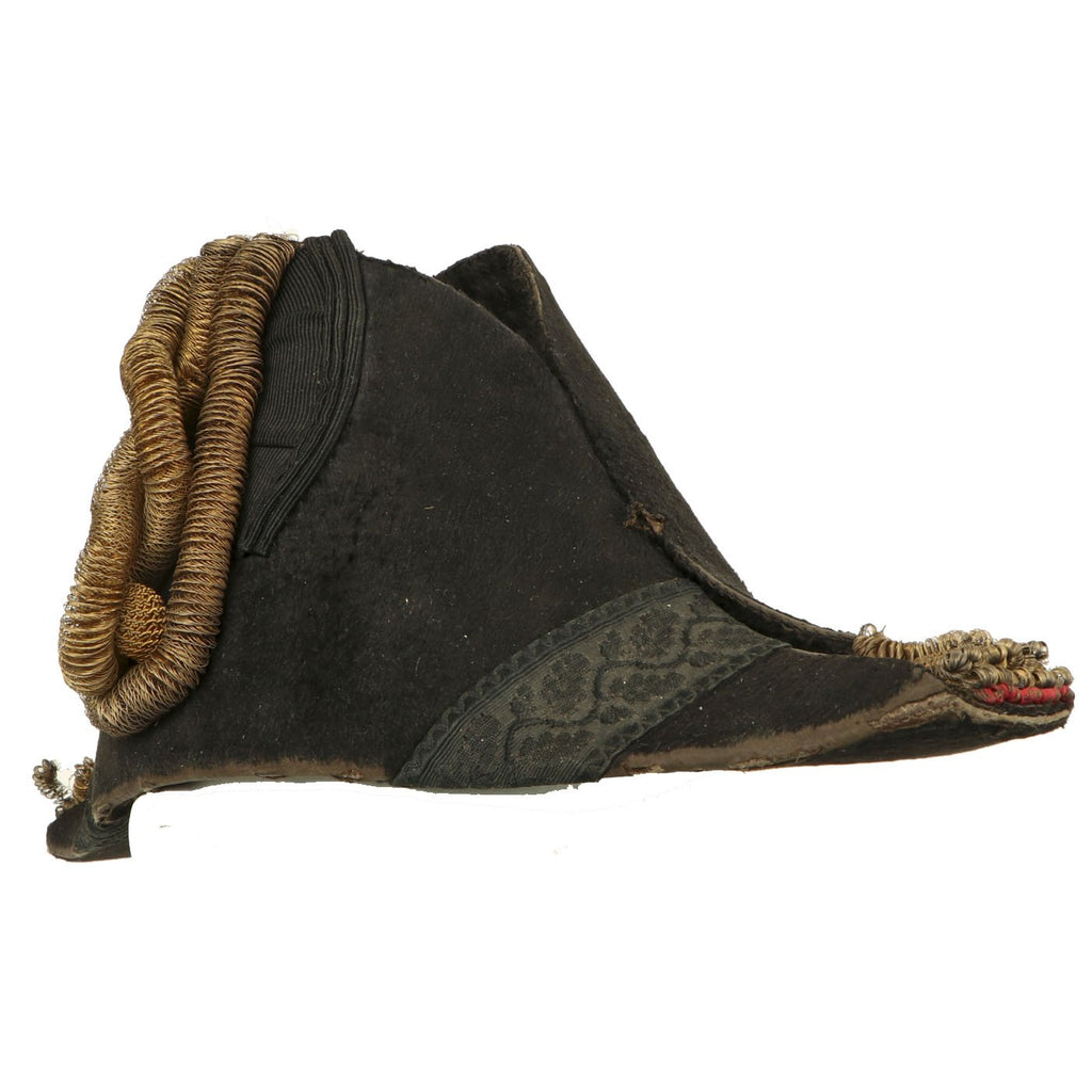 Original British Victorian Era Boer War Officer Chapeau bras Fore-and ...