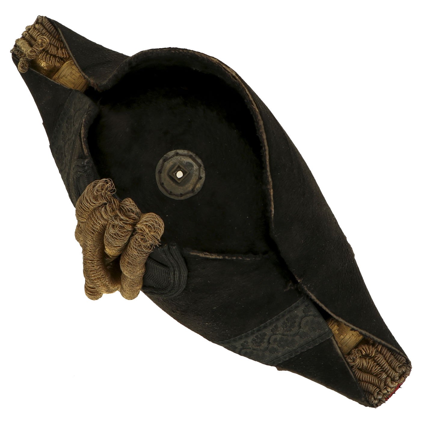 Original British Victorian Era Boer War Officer Chapeau bras Fore-and ...