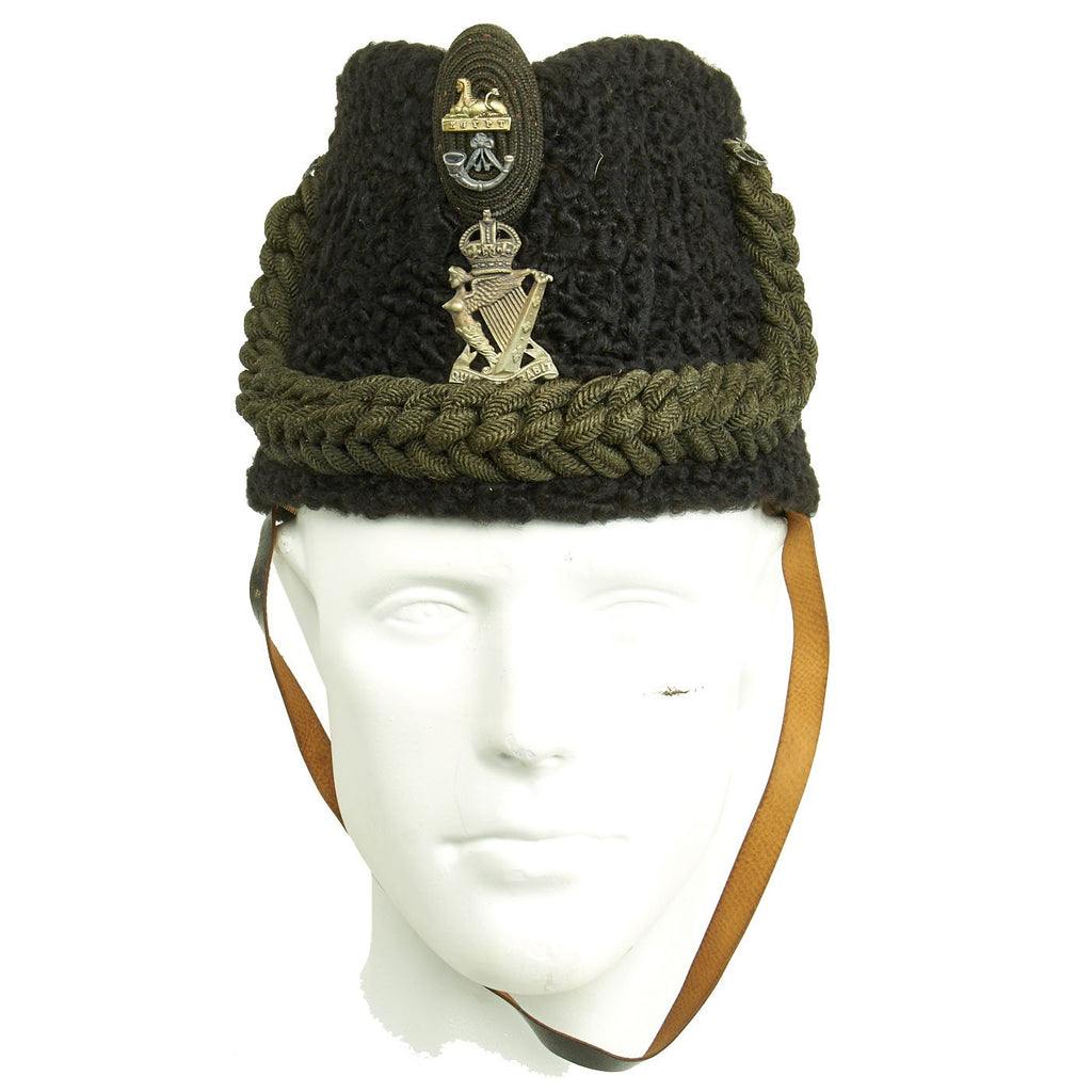 Original British Royal Irish Rifles Victorian Era Officer Dress Astrak ...