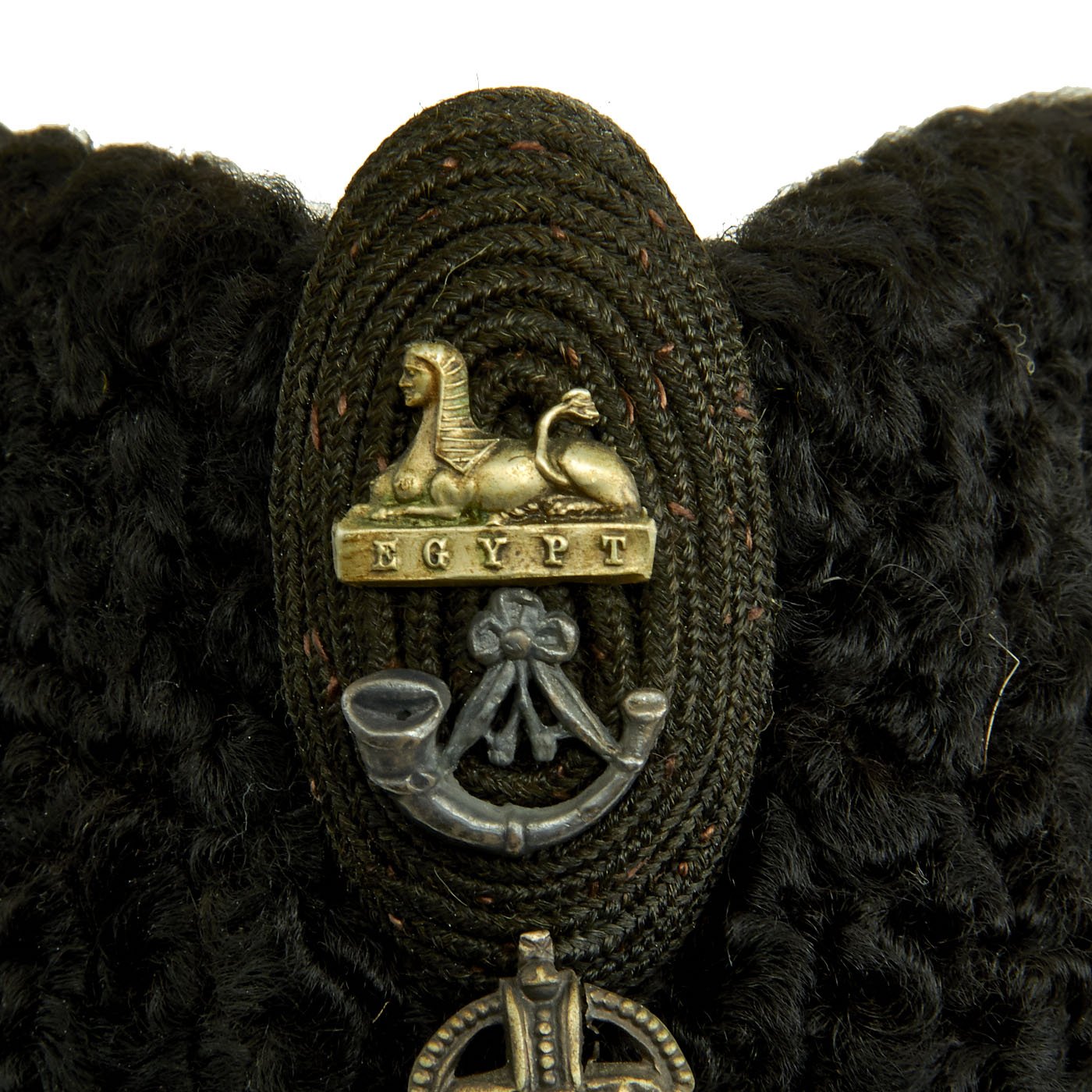 Original British Royal Irish Rifles Victorian Era Officer Dress Astrak ...