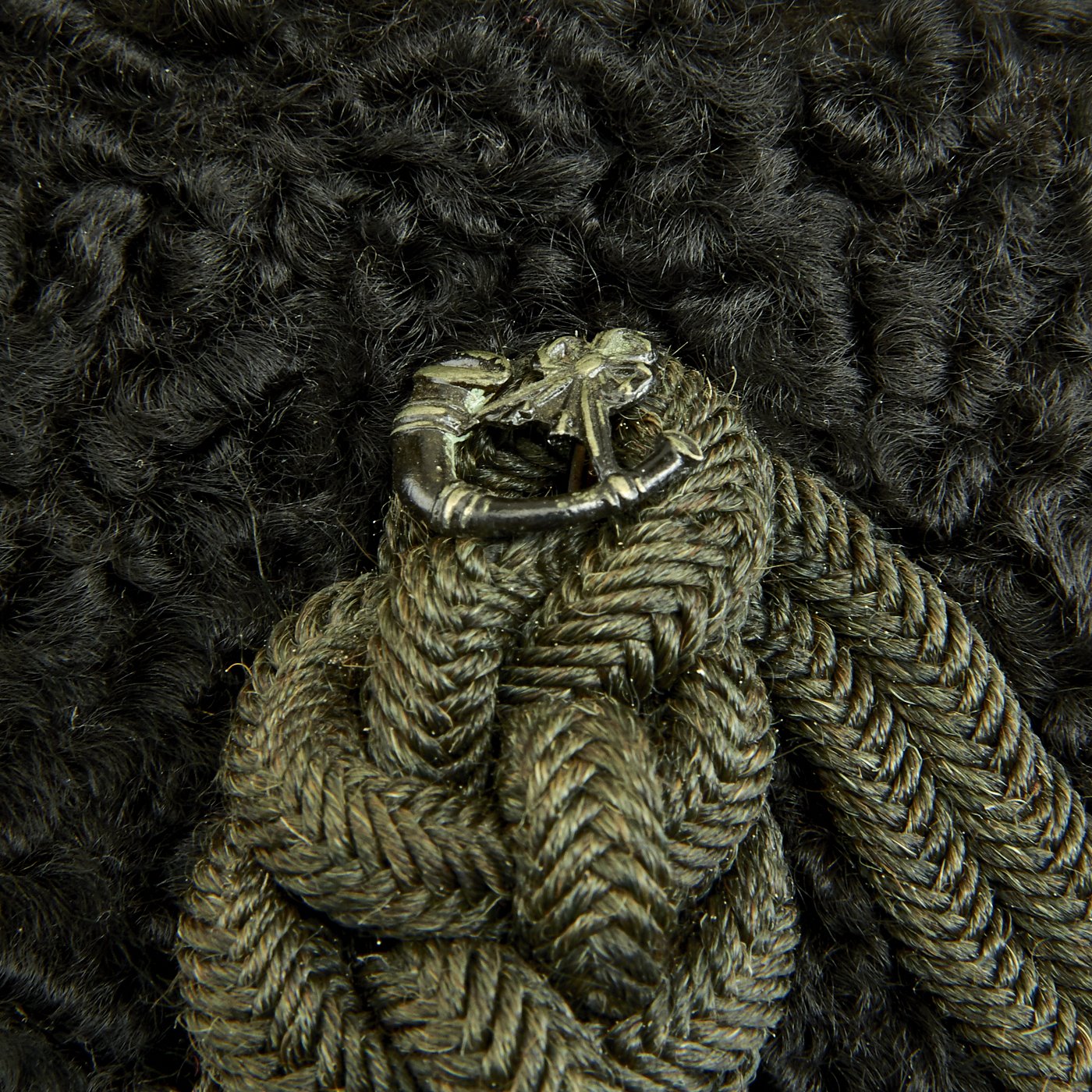 Original British Royal Irish Rifles Victorian Era Officer Dress Astrak ...