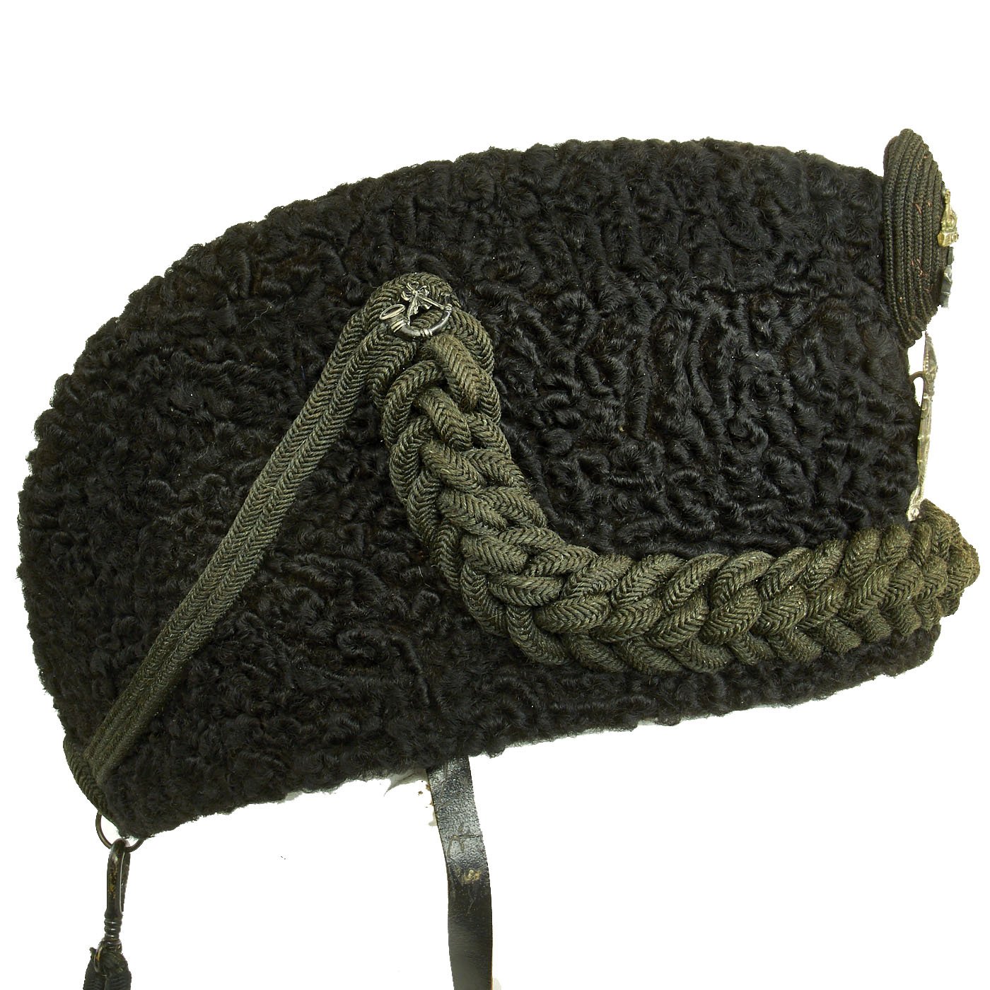 Original British Royal Irish Rifles Victorian Era Officer Dress Astrak ...