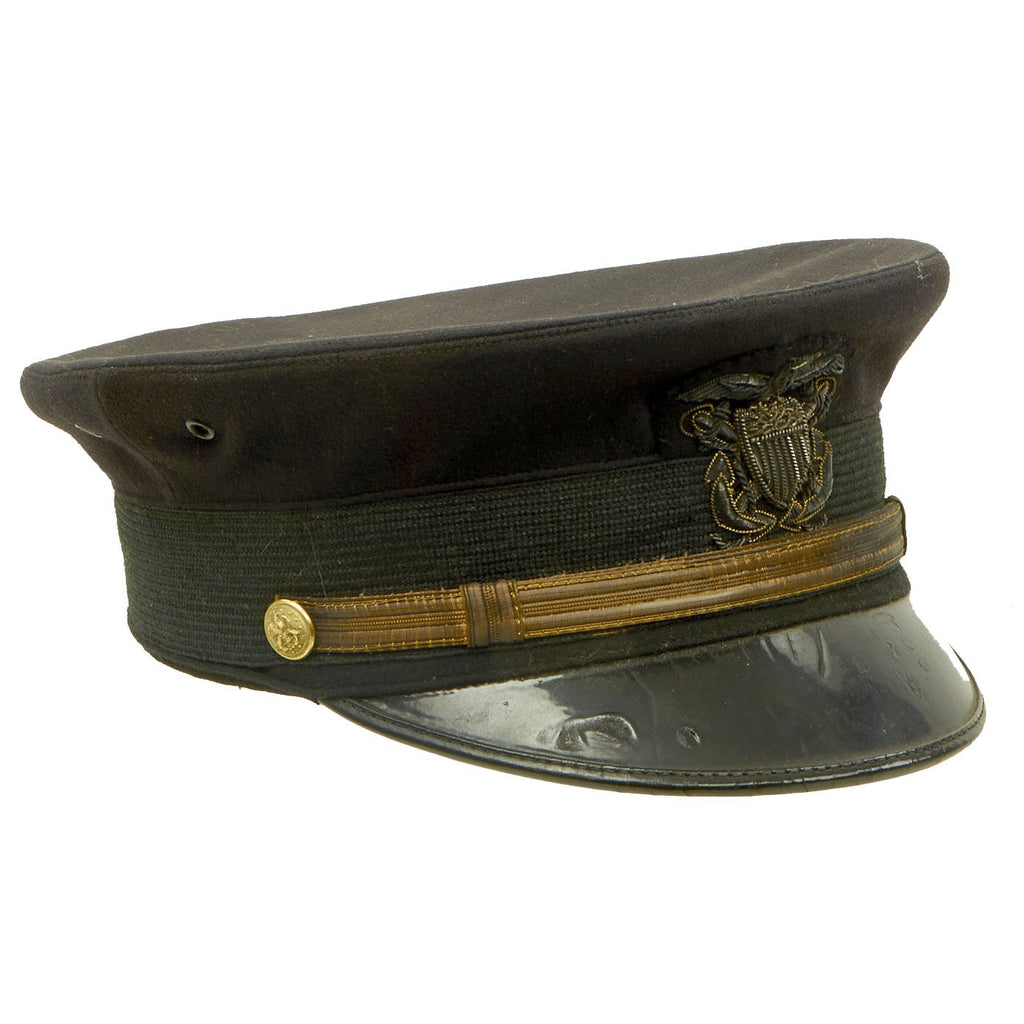 Original U.S. Navy WWI Era M1902 Warrant Officer Visor Cap by S. Appel ...