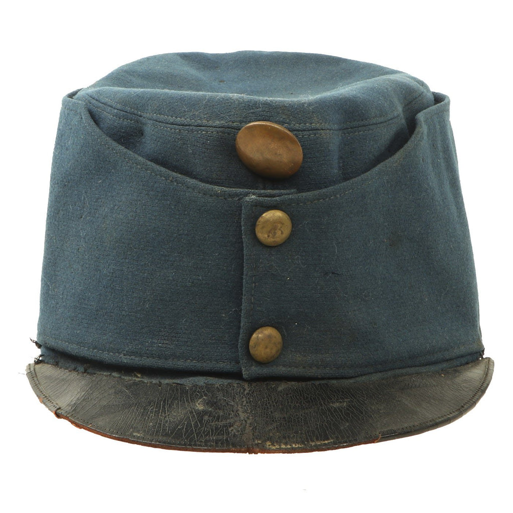 Original Austro-Huntarian WWI Blue Enlisted Service Visor Cap by Morit ...