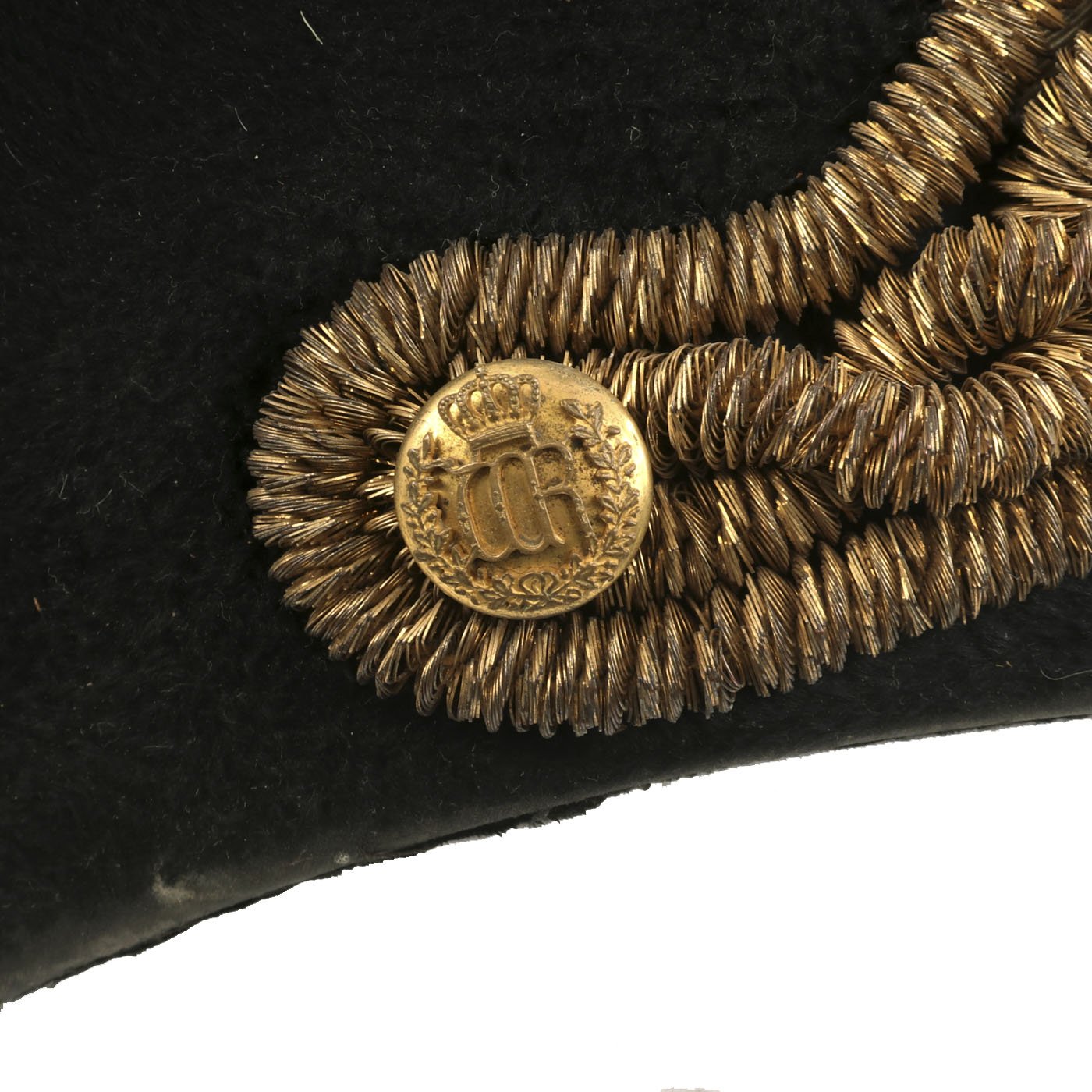 Original WWI Imperial German Officer Chapeau bras Bicorn Fore-and-Aft ...