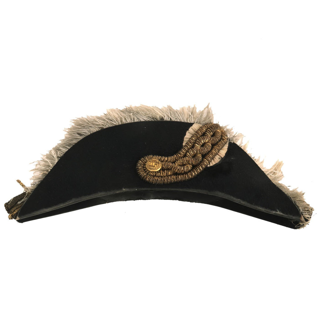 Original WWI Imperial German Officer Chapeau bras Bicorn Fore-and-Aft ...