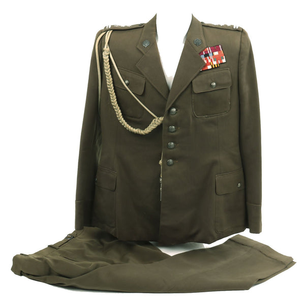 Original Polish Soviet Bloc Cold War Army Colonel Uniform ...