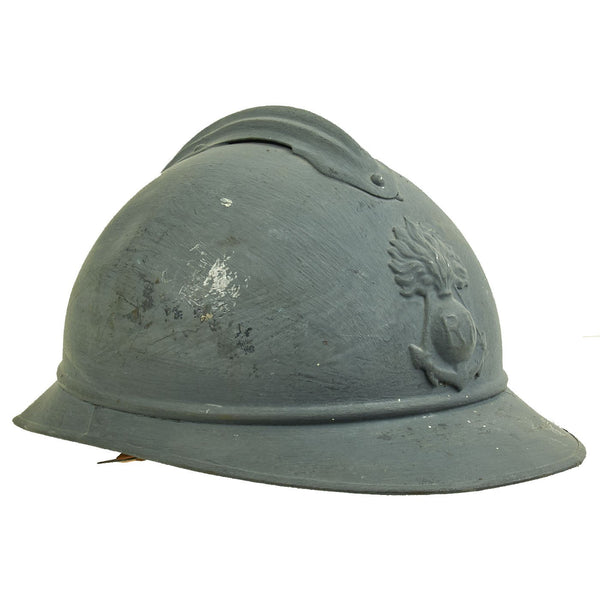 Original Rare French WWI Colonial Infantry & Navy Model 1915 Adrian He ...