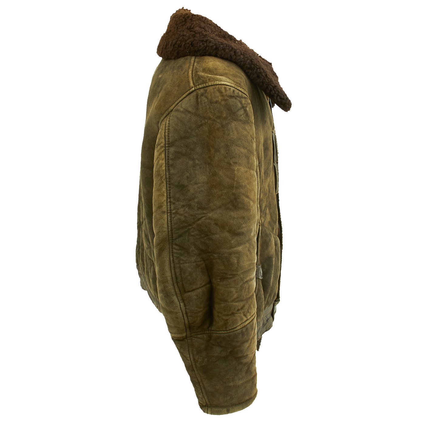 Original German WWII Luftwaffe Pilot Winter Flight Jacket ...