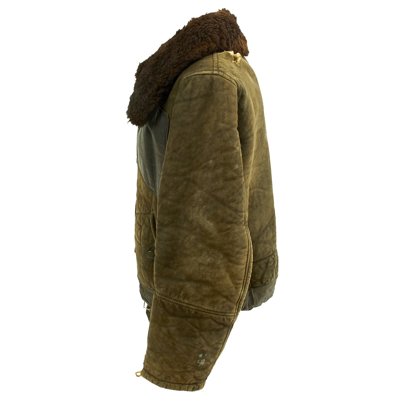 Original German WWII Luftwaffe Pilot Winter Flight Jacket ...