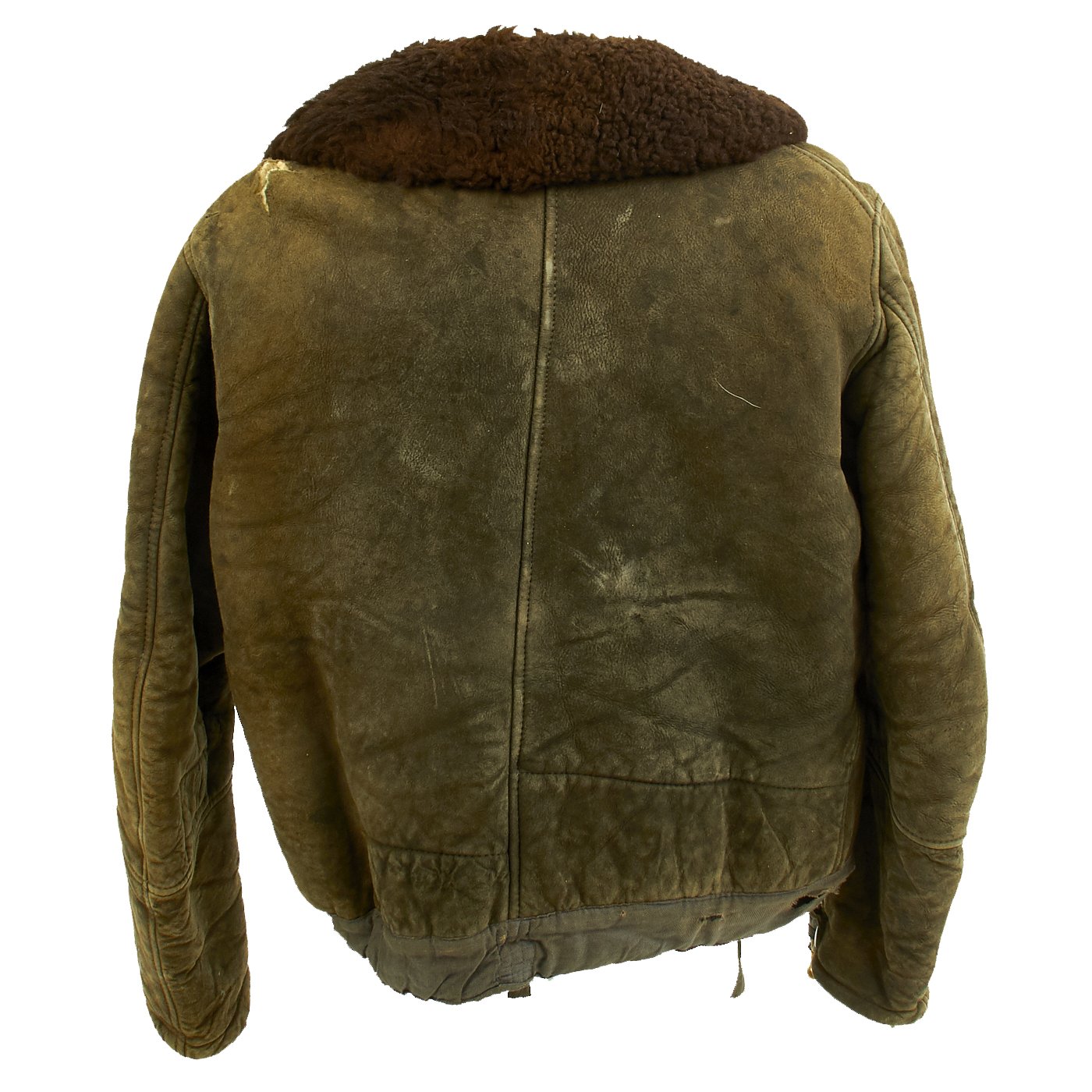 Original German WWII Luftwaffe Pilot Winter Flight Jacket ...