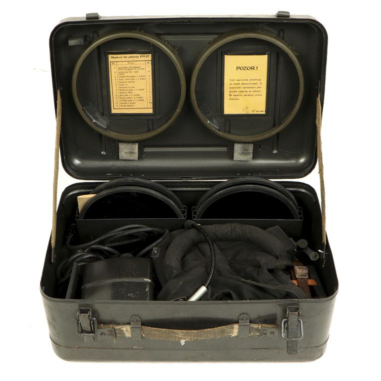 Original Cold War Soviet Czech PNV-57 Night Vision Goggles with Case i ...