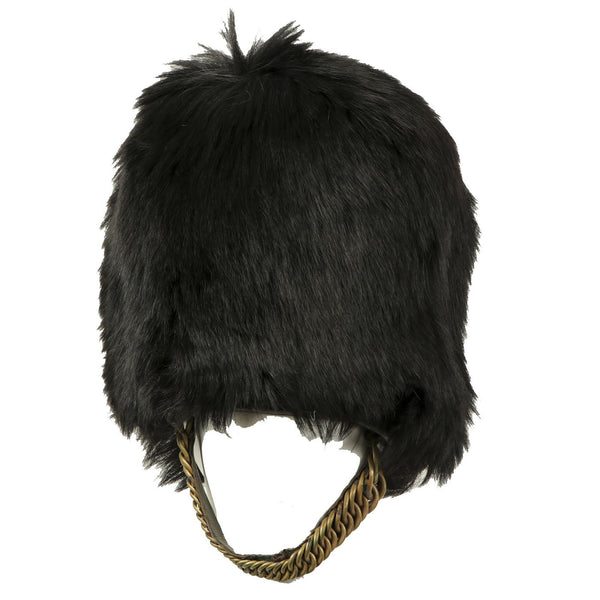 Original British 20th Century Scots Guards Bearskin Helmet with Chin S ...