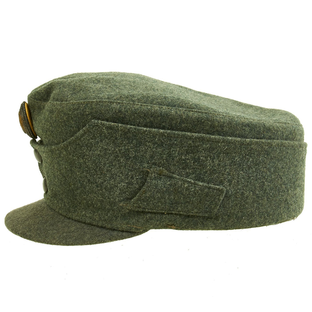 Original Austrian WWI Mountain Infantry Officer M1915 Field Cap - Litt ...