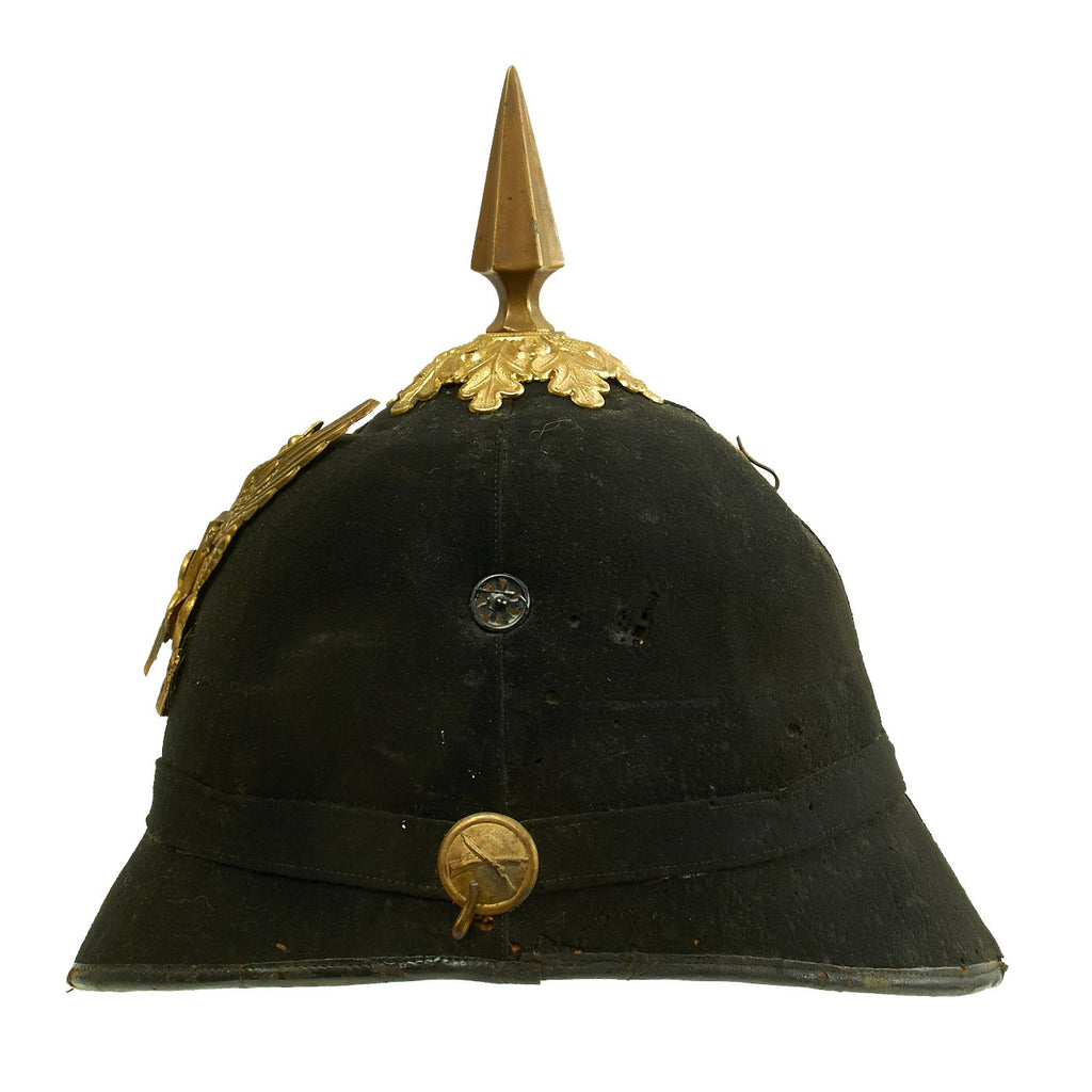 Original U.S. Model 1881 Army Infantry Officers Dress Spiked Pith Helm ...