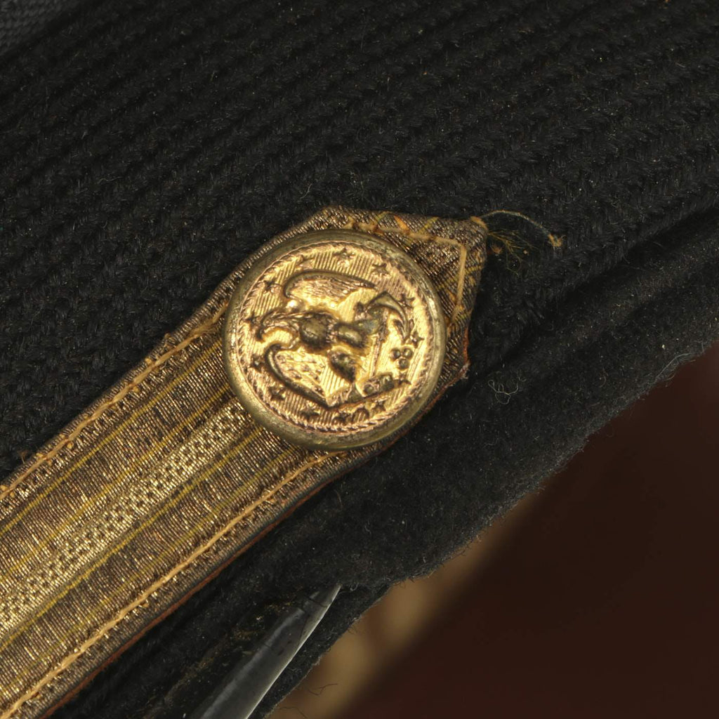 Original U.S. WWII Naval Officer Gray "The Commodore" Combination Viso ...