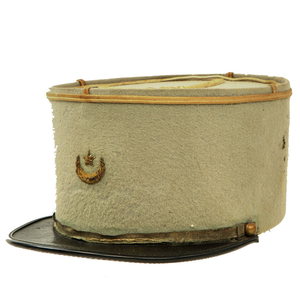 Original WWII French Moroccan Spahi Officer Colonial Kepi ...