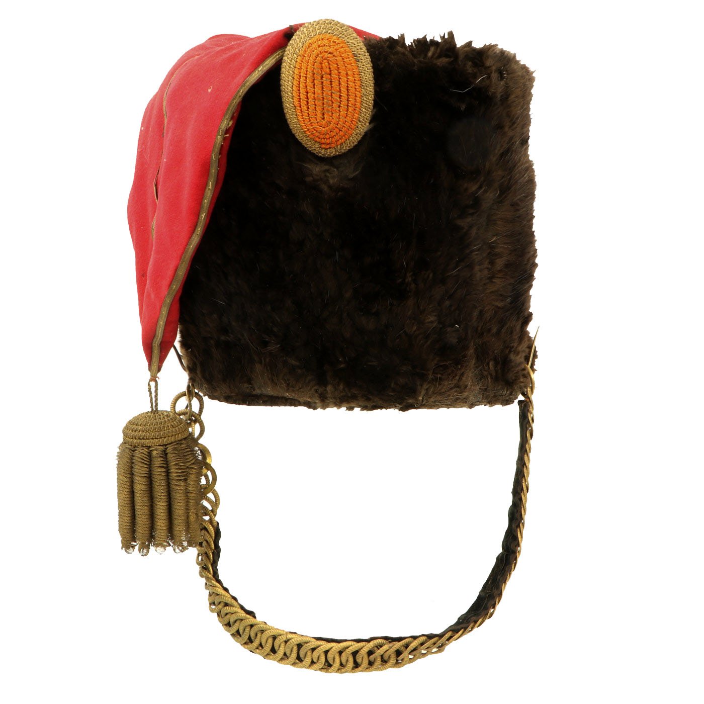 Original Dutch Pre-WWII Hussar Kolbak Fur Busby – International ...