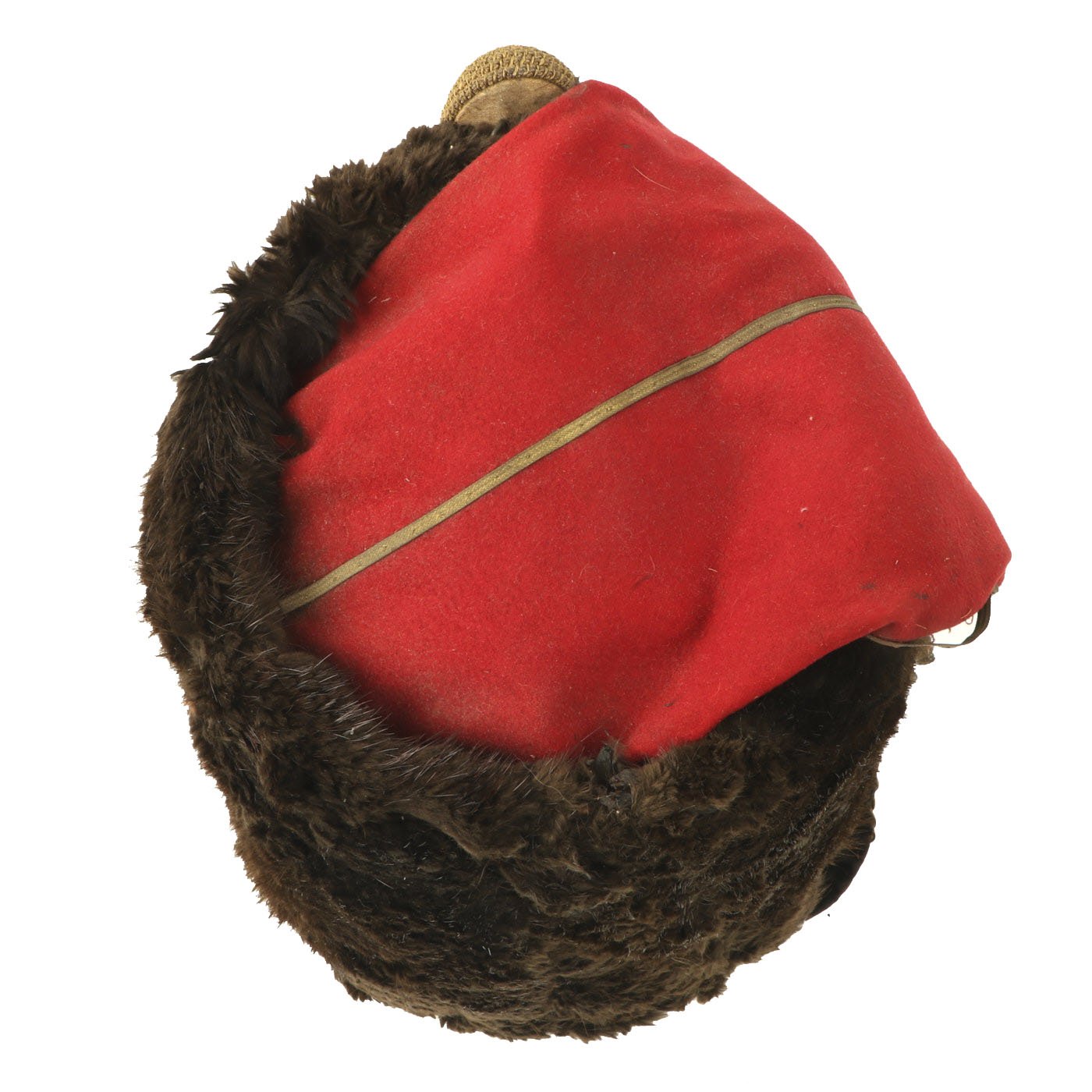 Original Dutch Pre-WWII Hussar Kolbak Fur Busby – International ...