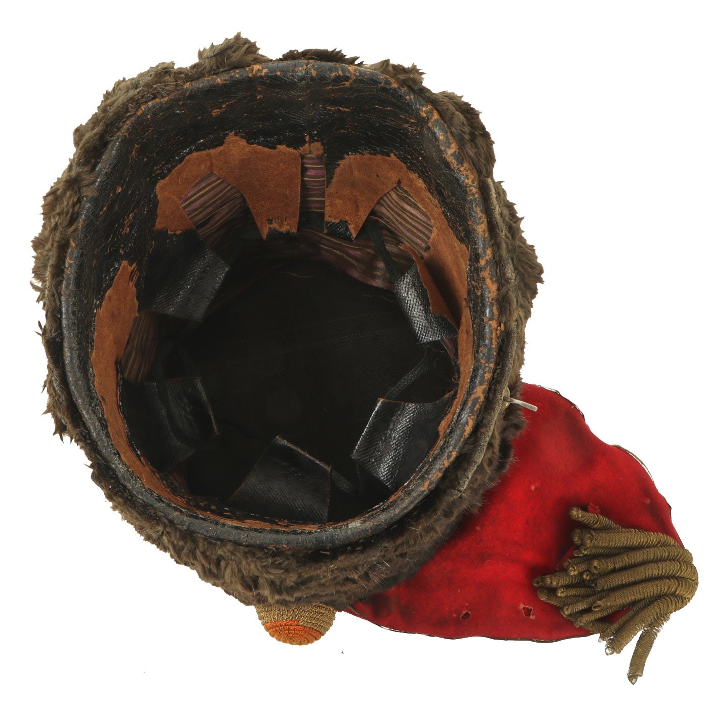 Original Dutch Pre-WWII Hussar Kolbak Fur Busby – International ...