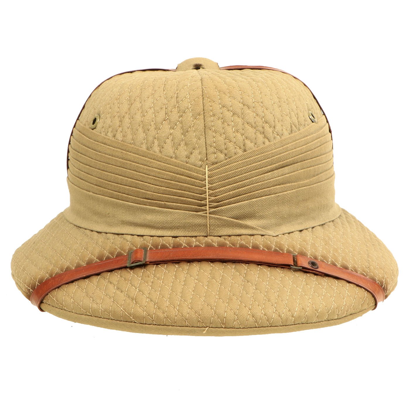 Original U.S. Pre-WWII Bombay Bowler Style Safari Pith Helmet by Baile ...