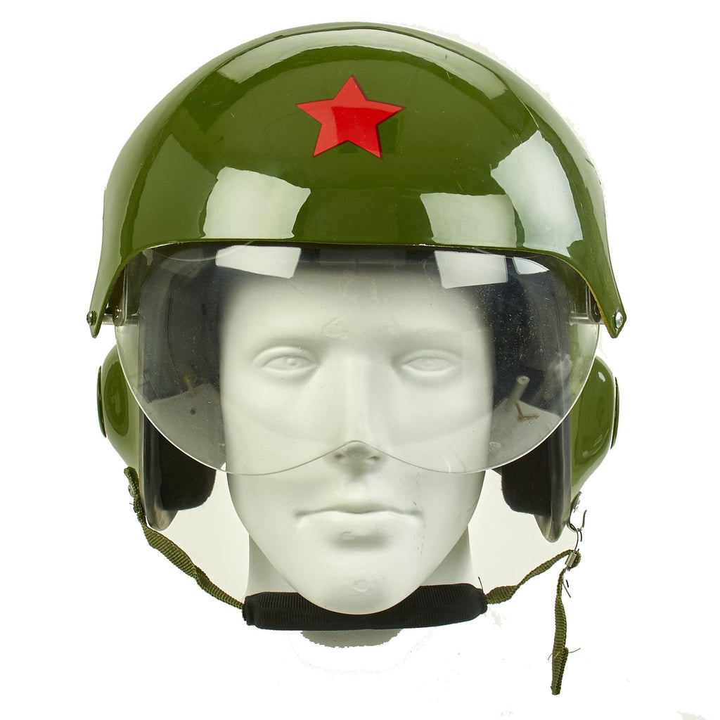 Original Cold War Chinese Air Force Tk-2 Flying Helmet – International ...