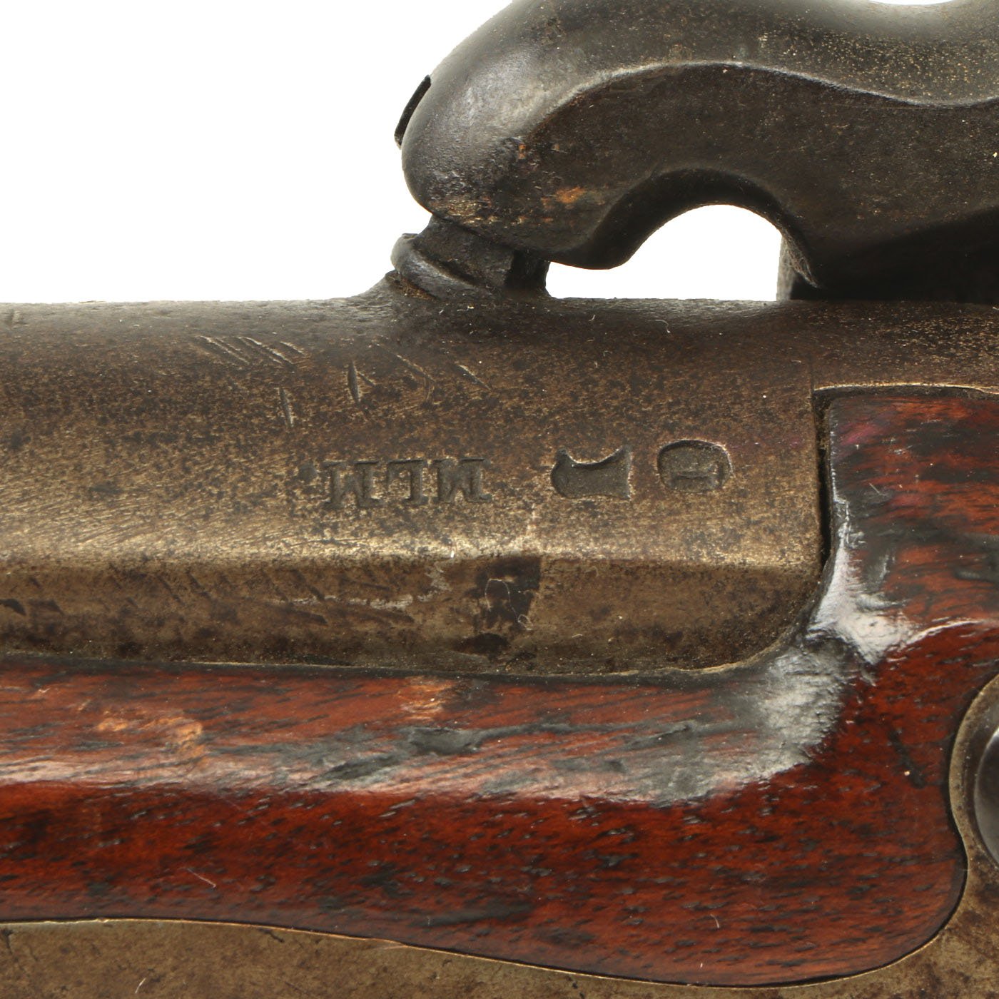 Original U.S. Civil War Springfield Model 1822 Musket Converted to Per ...