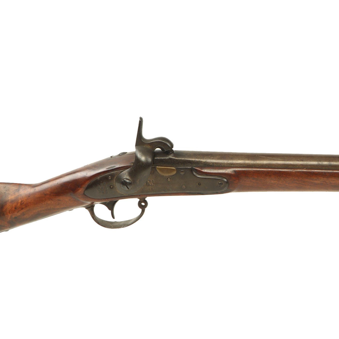 Original U.S. Civil War Springfield Model 1822 Musket Converted to Per ...