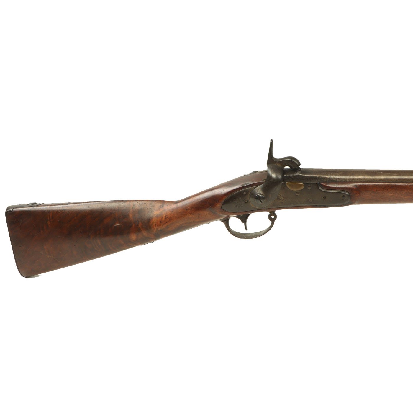 Original U.S. Civil War Springfield Model 1822 Musket Converted to Per ...