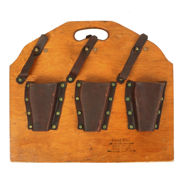Original U.S. WWII Navy Colt .45 1911 Automatic Pistol Rack ...