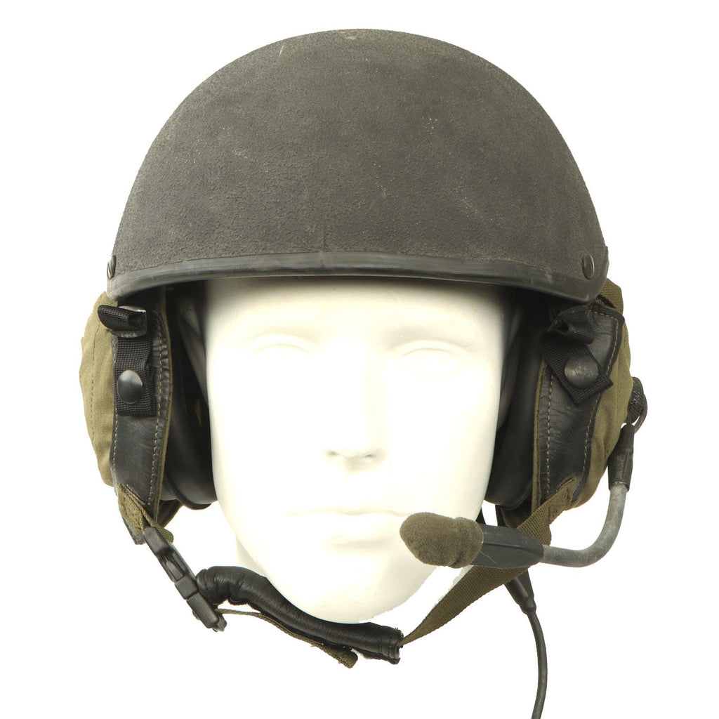 Original U.S. 1980s Issue CVC DH-132A Tanker Helmet by Gentex with Lin ...