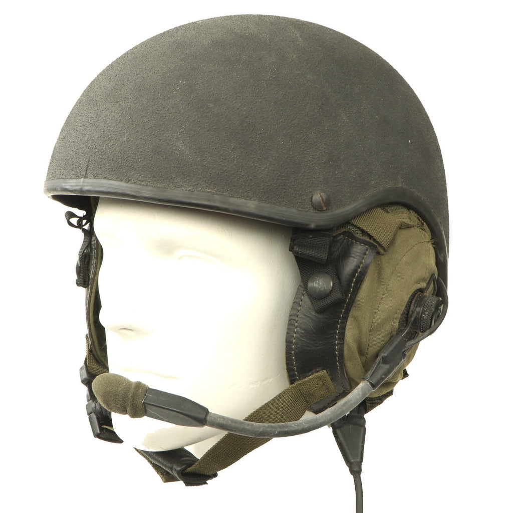 Original U.S. 1980s Issue CVC DH-132A Tanker Helmet by Gentex with Lin ...