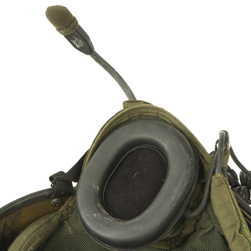 Original U.S. 1980s Issue CVC DH-132A Tanker Helmet by Gentex with Lin ...