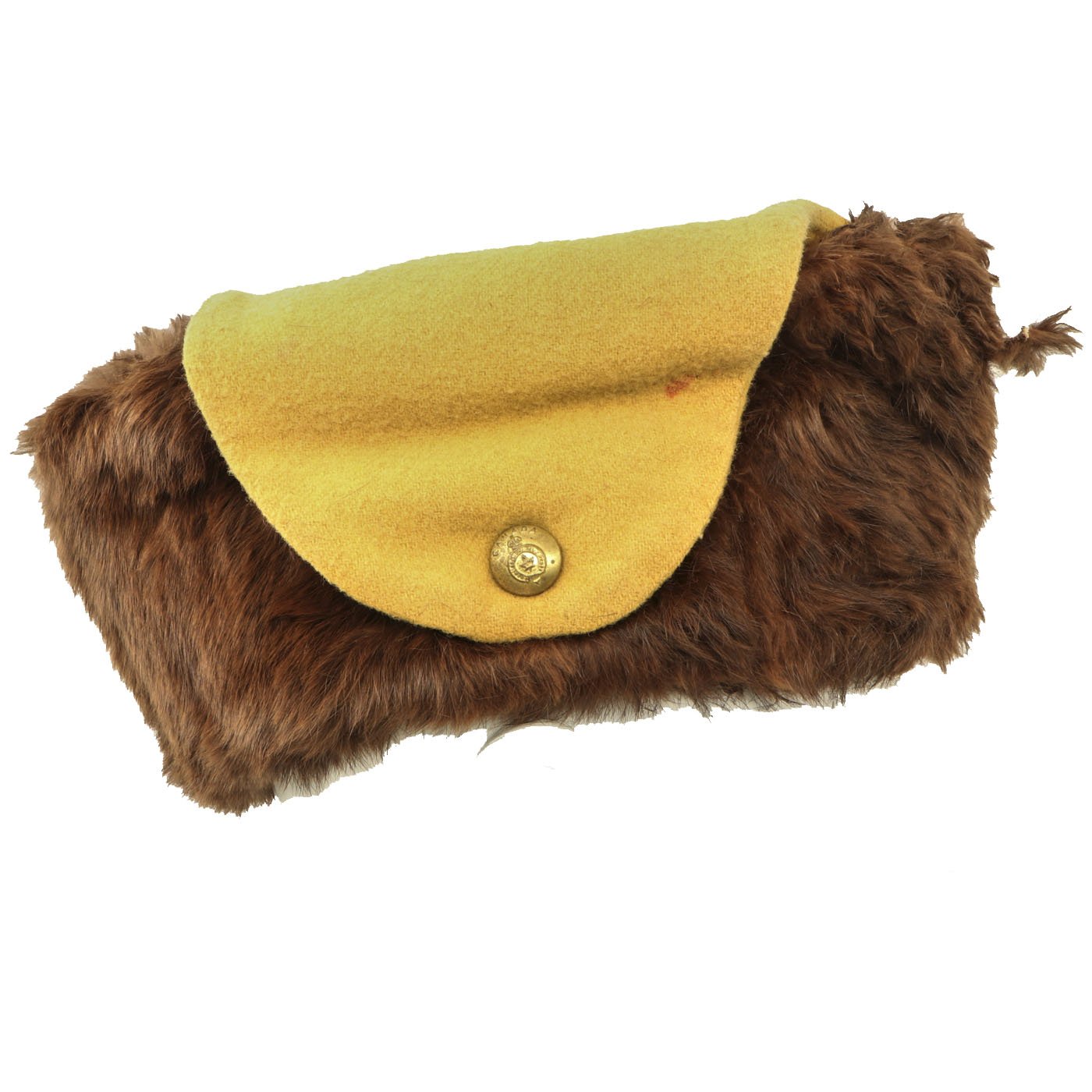 Original Canadian WWII Era Royal Canadian Dragoon Fur Busby ...