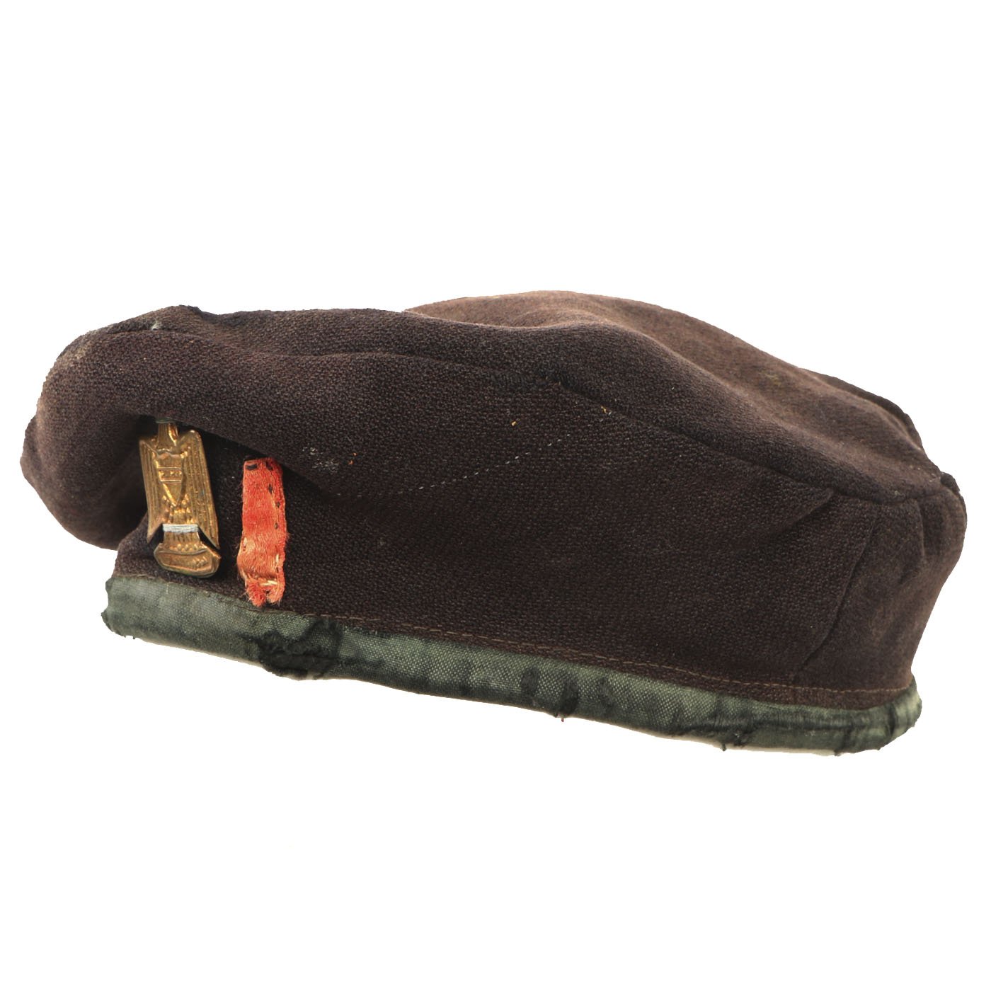 Original Iraqi Army Black Beret with Badge - Operation Iraqi Freedom B ...