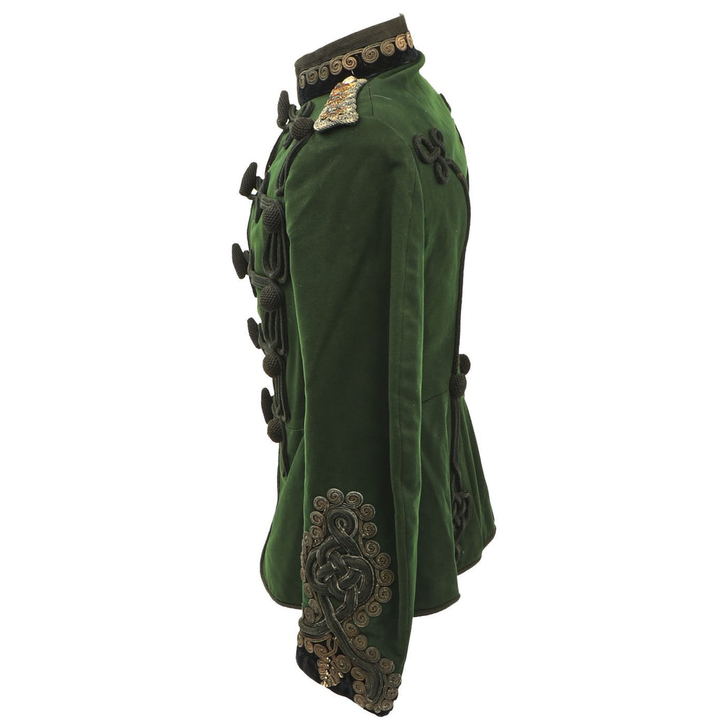 Original British Victorian Robin Hood Rifles Officer Atilla Dress Tuni ...